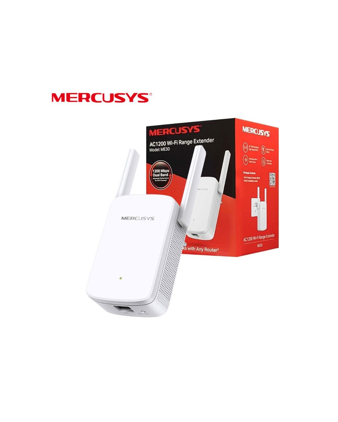 Mercusys ME30 – AC1200 Wi-Fi Range Extender – E3 Computer Store